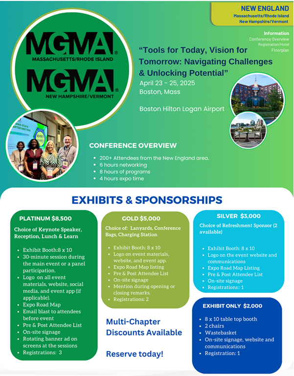 MGMA New England Chapters Conference - BRSi